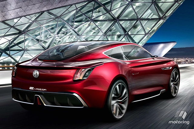 MG เผยสปอร์ตคอนเซปต์พลังไฟฟ้า E-Motion ในงาน Shanghai Motor Show 2017 | เช็คราคา.คอม